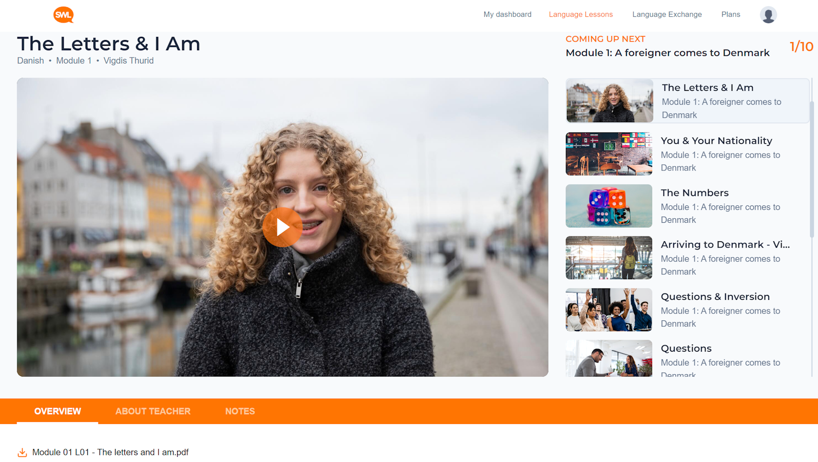 The Hub | Swap Language