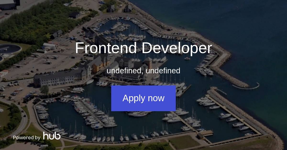 The Hub | Frontend Developer | Raptor Services
