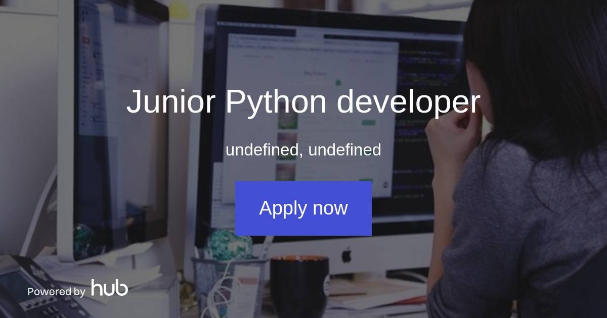The Hub | Junior Python developer | Danamica