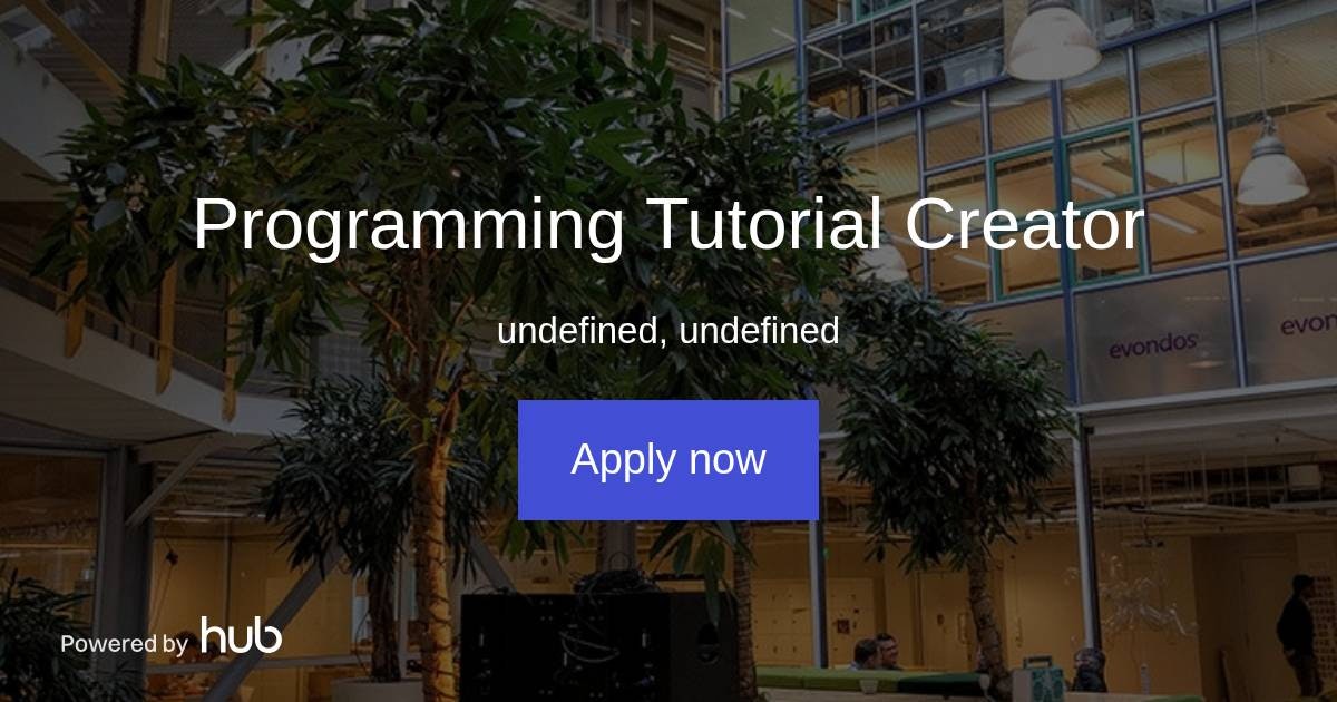 The Hub | Programming Tutorial Creator | Diggit AS