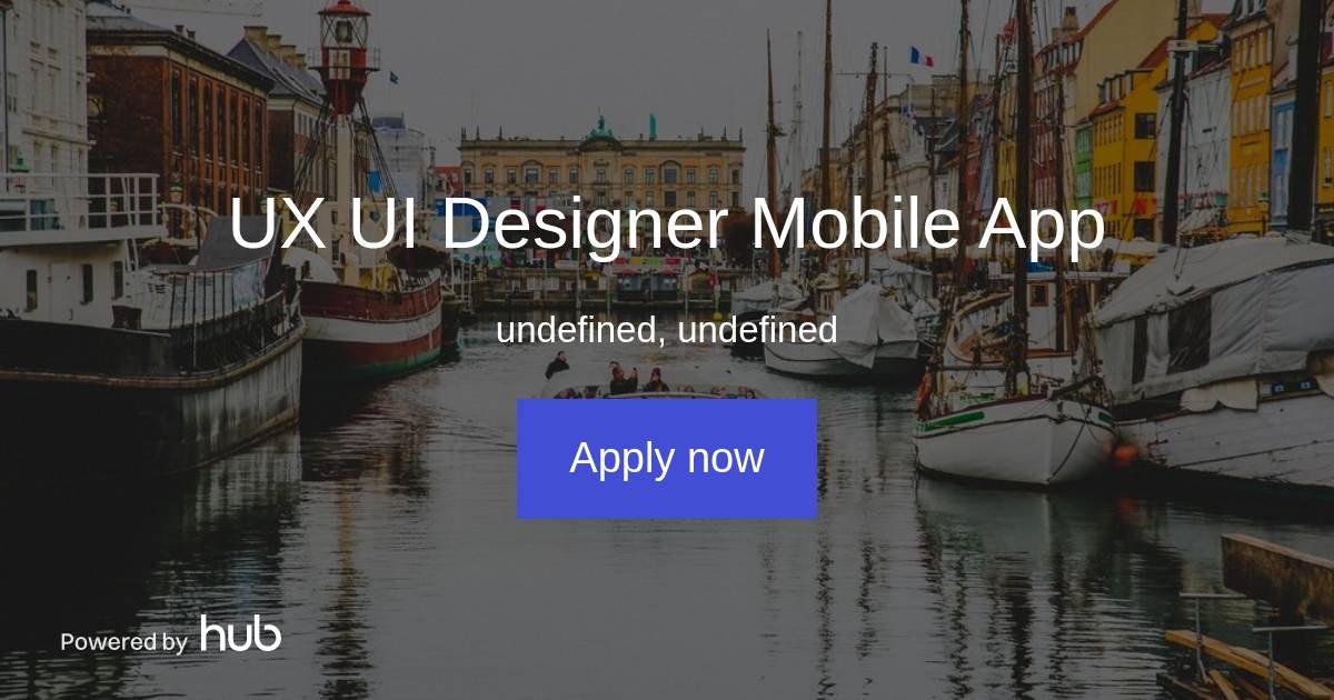 The Hub | UX UI Designer Mobile App | itchyfeet