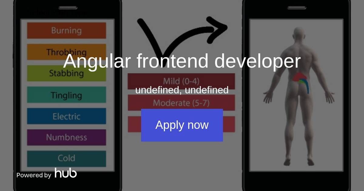The Hub | Angular frontend developer | Aglance Solutions