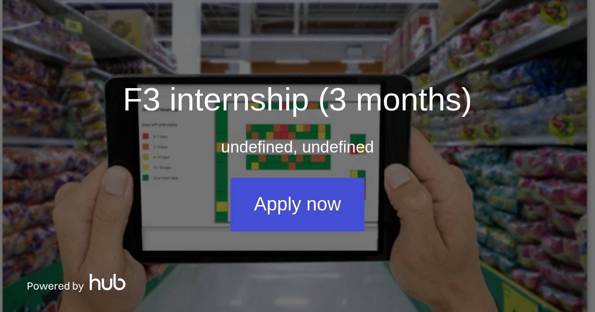 The Hub | F3 internship (3 months) | TotalCtrl