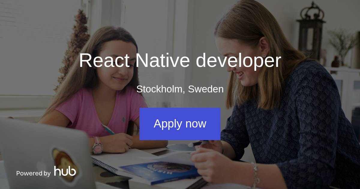 The Hub | React Native developer | Yepstr