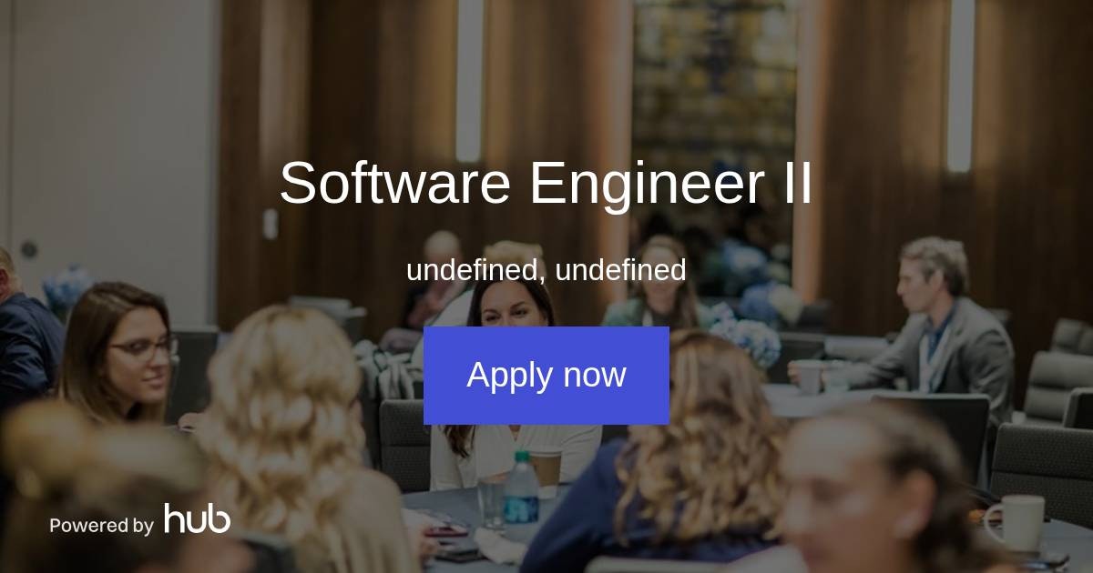 The Hub | Software Engineer II | Smashfly