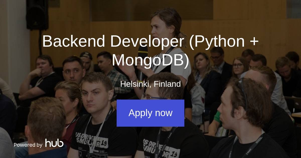 The Hub | Backend Developer (Python + MongoDB) | Games Factory Talents