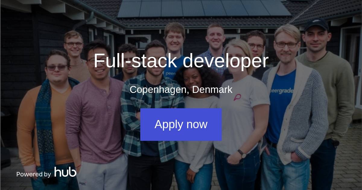 The Hub | Full-stack developer | Eduflow