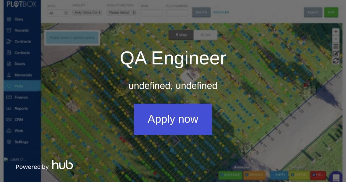 The Hub | QA Engineer | PlotBox