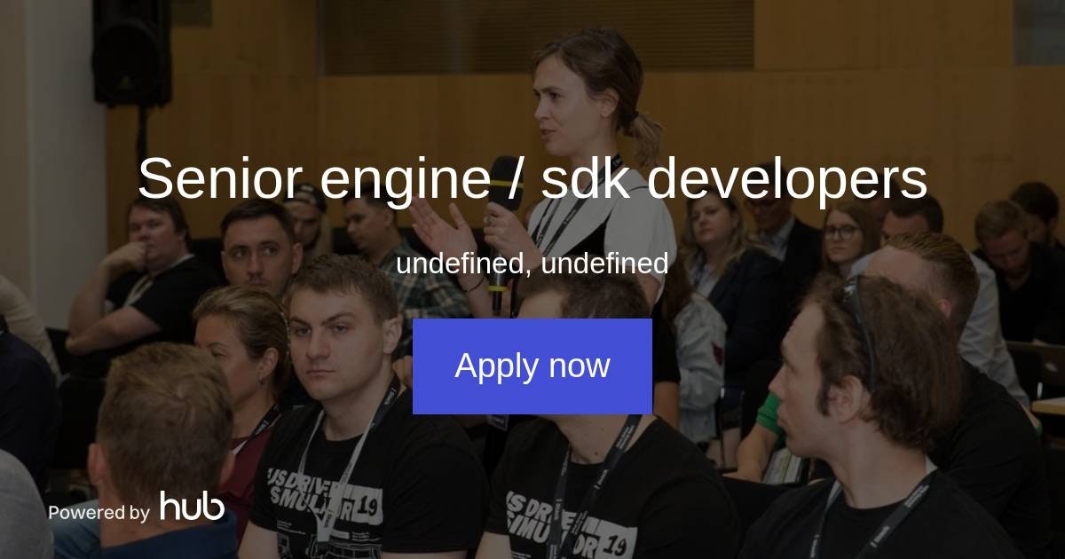 The Hub | Senior engine / sdk developers | Games Factory Talents