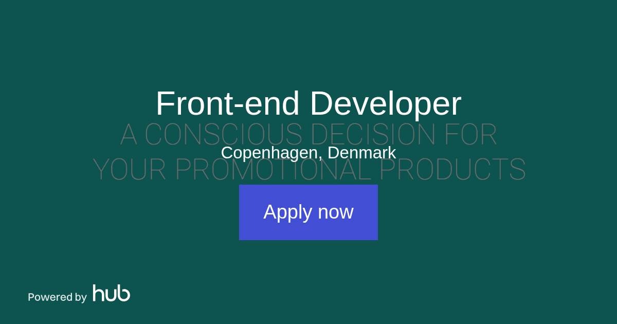 The Hub | Front-end Developer | Fair Green
