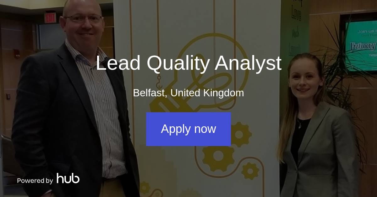 The Hub | Lead Quality Analyst | Automated Intelligence