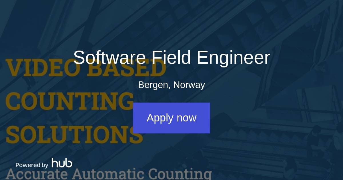 The Hub | Software Field Engineer | Counting Hero AS