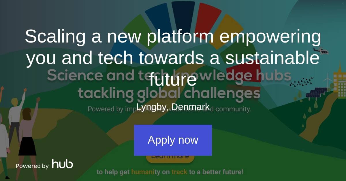 The Hub | Scaling a new platform empowering you and tech towards a sustainable future | Humanitrack