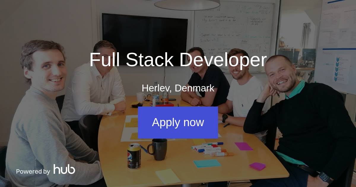 The Hub | Full Stack Developer | SBT Instruments A/S