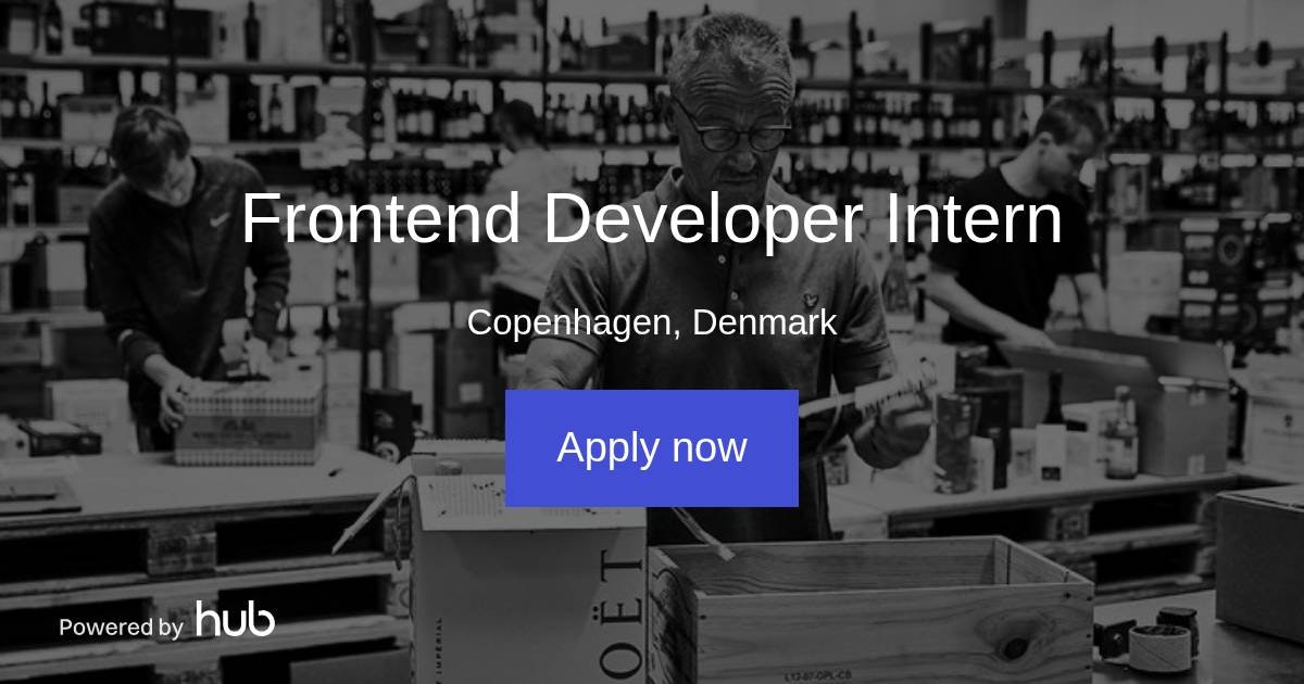 The Hub | Frontend Developer Intern | Winefamly.com