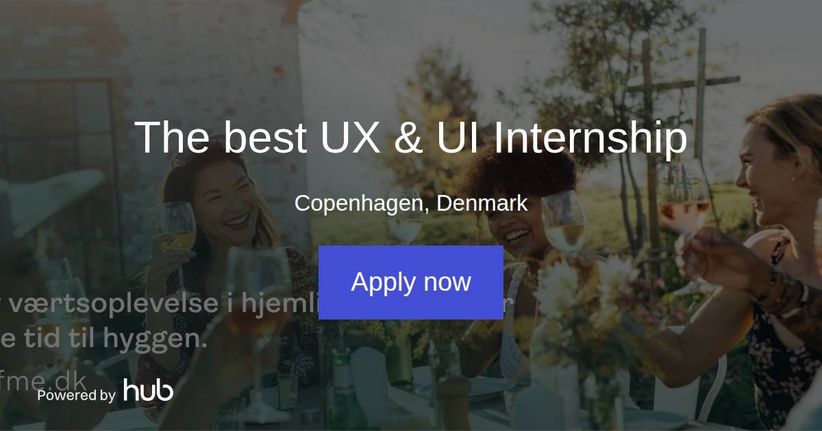 The Hub | The best UX & UI Internship | ChefMe