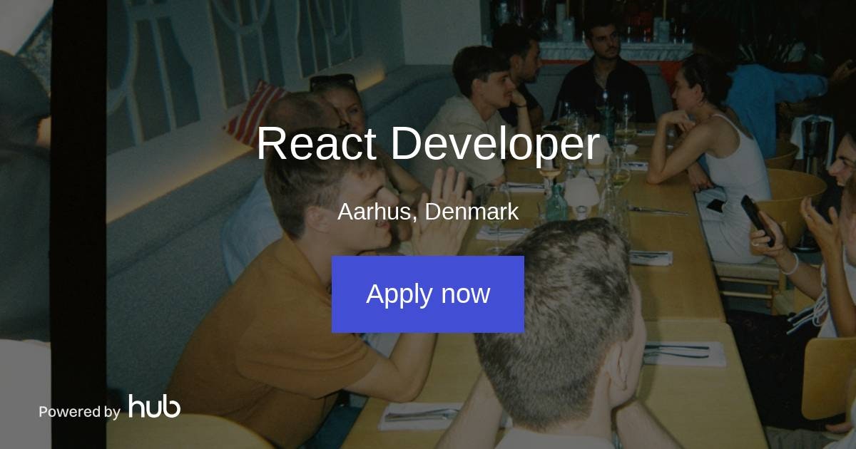 The Hub | React Developer | Kanpla