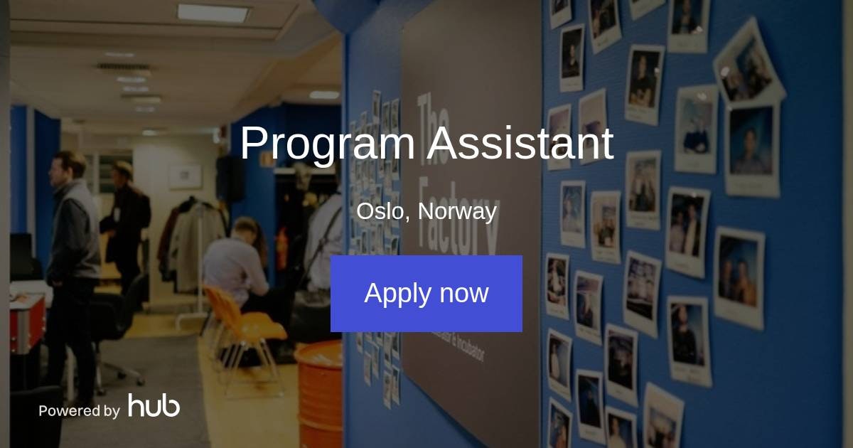 The Hub | Program Assistant | THEFACTORY AS