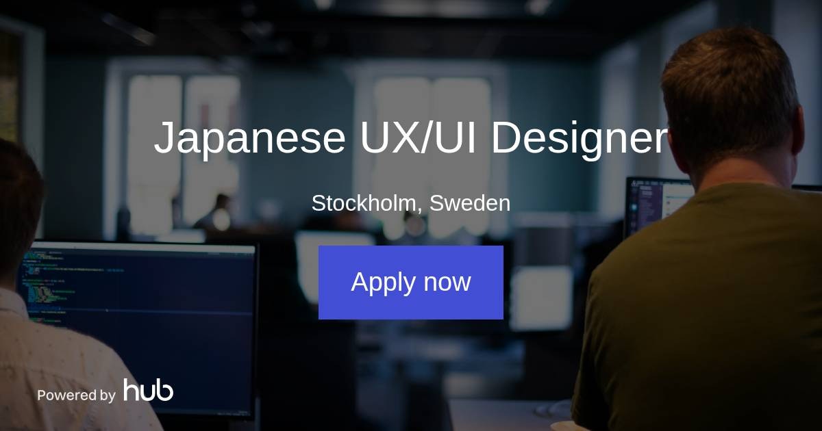 The Hub | Japanese UX/UI Designer | Epiceros