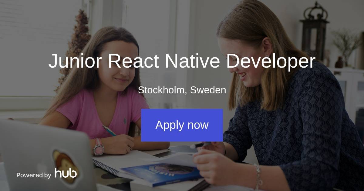 The Hub | Junior React Native Developer | Yepstr