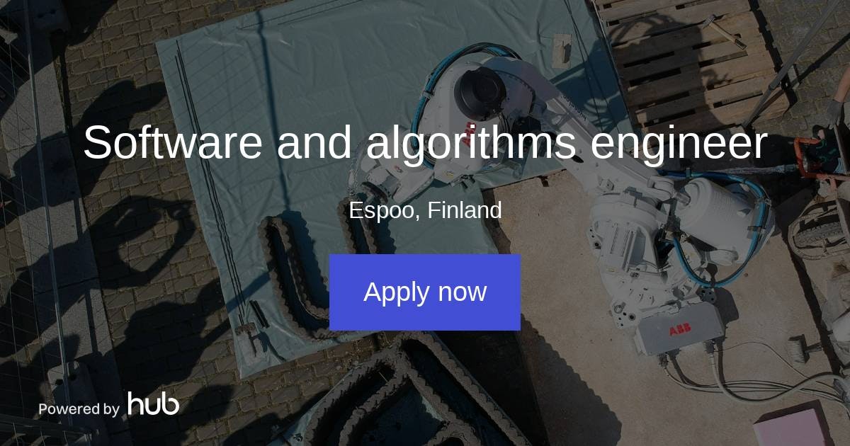 The Hub | Software and algorithms engineer | Hyperion Robotics