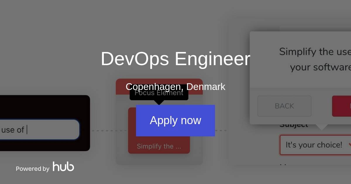 The Hub | DevOps Engineer | Usercrumb