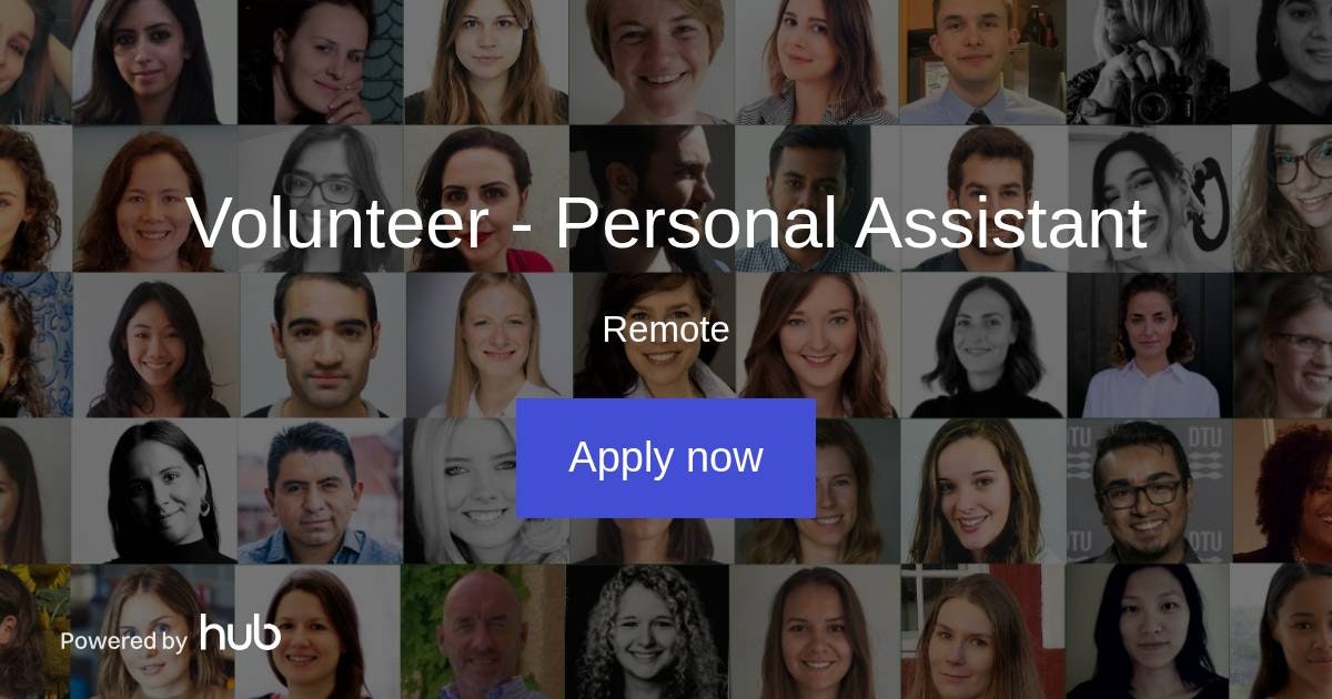 The Hub | Volunteer - Personal Assistant | The Considerate Consumer