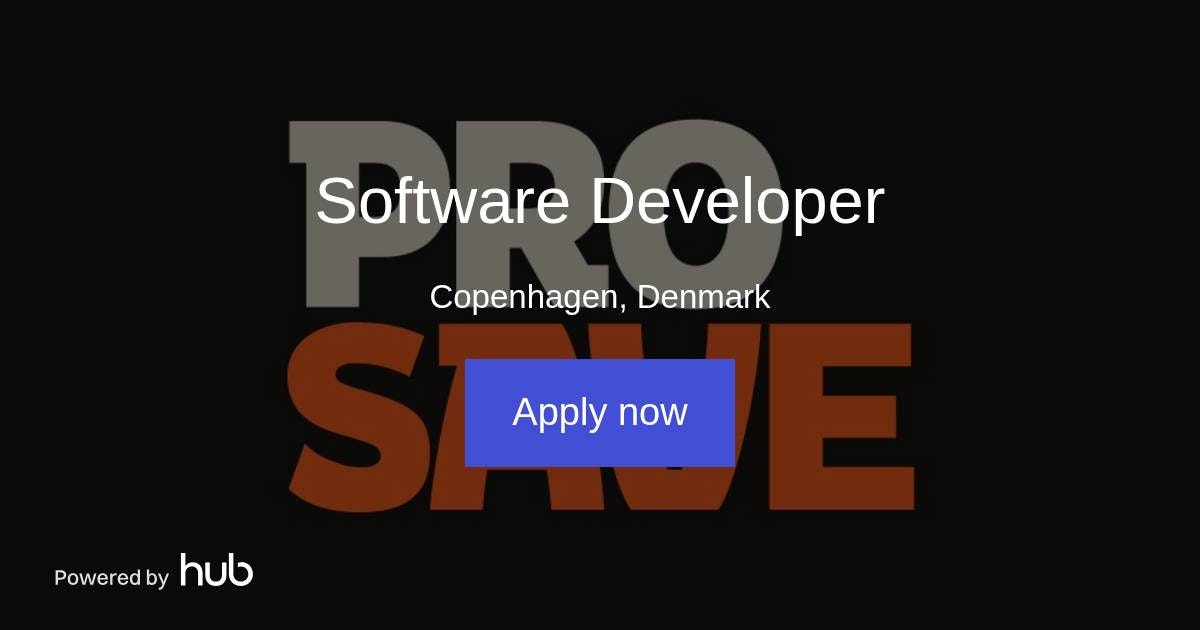 The Hub | Software Developer | ProSave