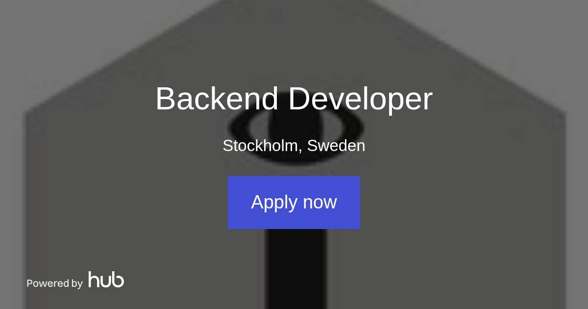The Hub | Backend Developer | iFindTech