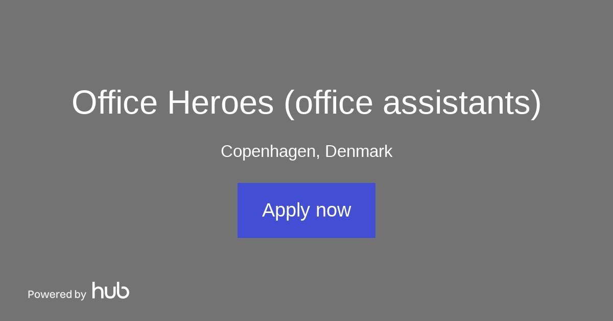 The Hub | Office Heroes (office assistants) | TRIIIO
