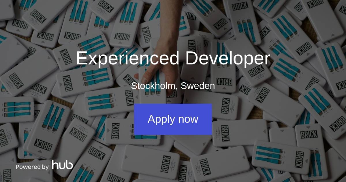 The Hub | Experienced Developer | Brick Technology | Power bank sharing