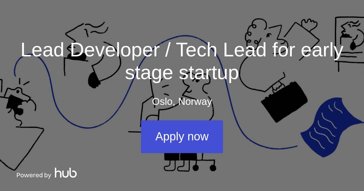 The Hub | Lead Developer / Tech Lead for early stage startup | Coright