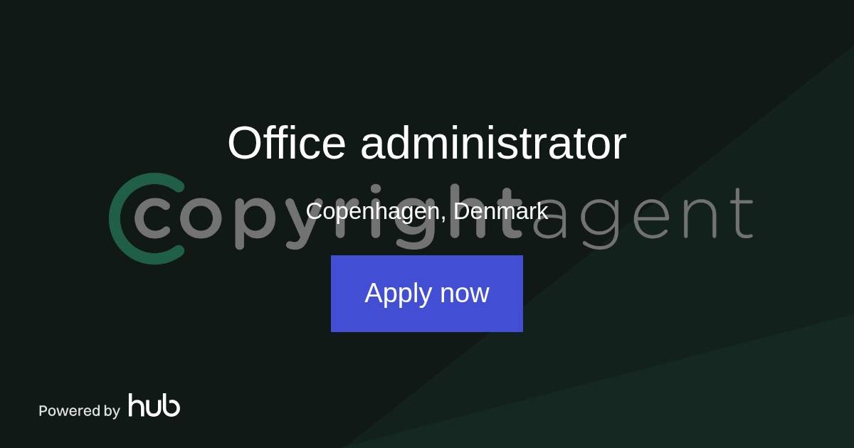The Hub | Office administrator | Copyright Agent