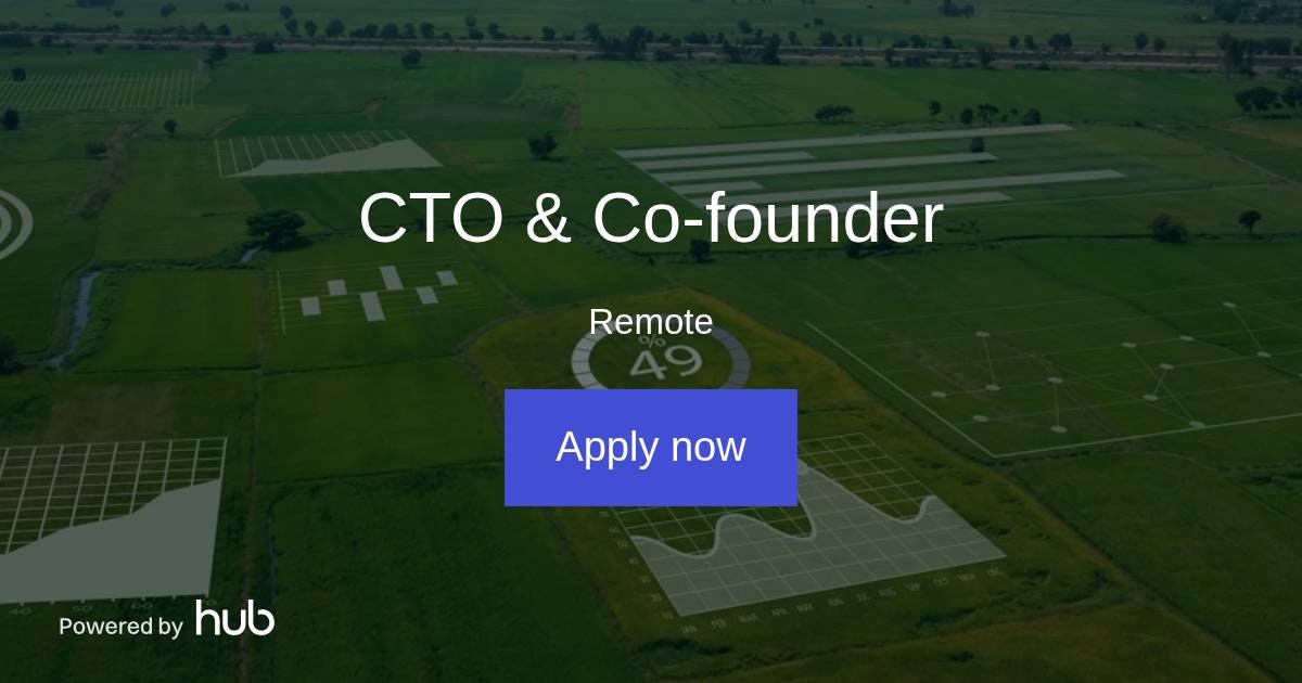 The Hub | CTO & Co-founder | Prometheus Agri