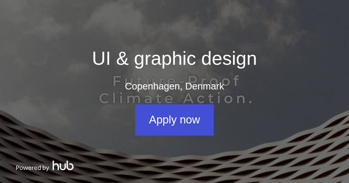 The Hub | UI & graphic design | Klimate