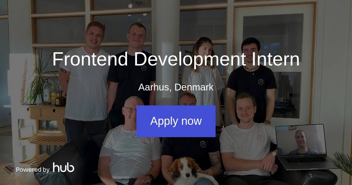 The Hub | Frontend Development Intern | Faundit