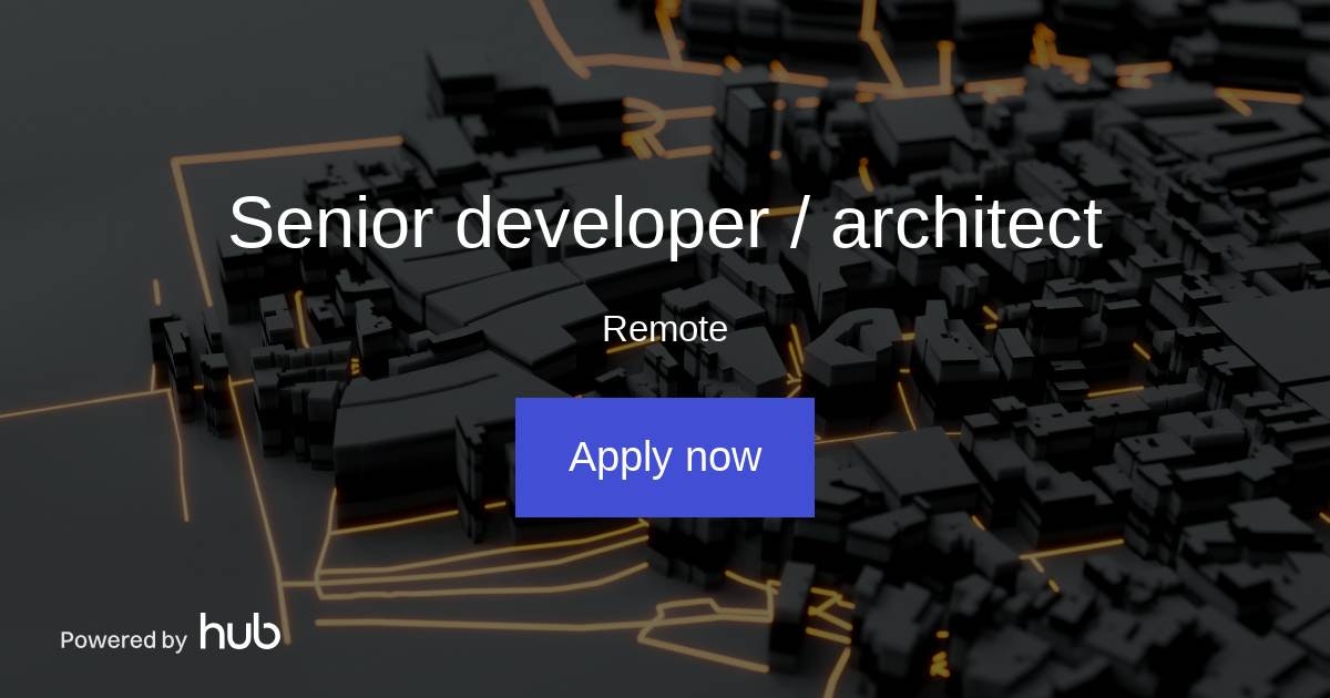 The Hub | Senior developer / architect | Smartsky