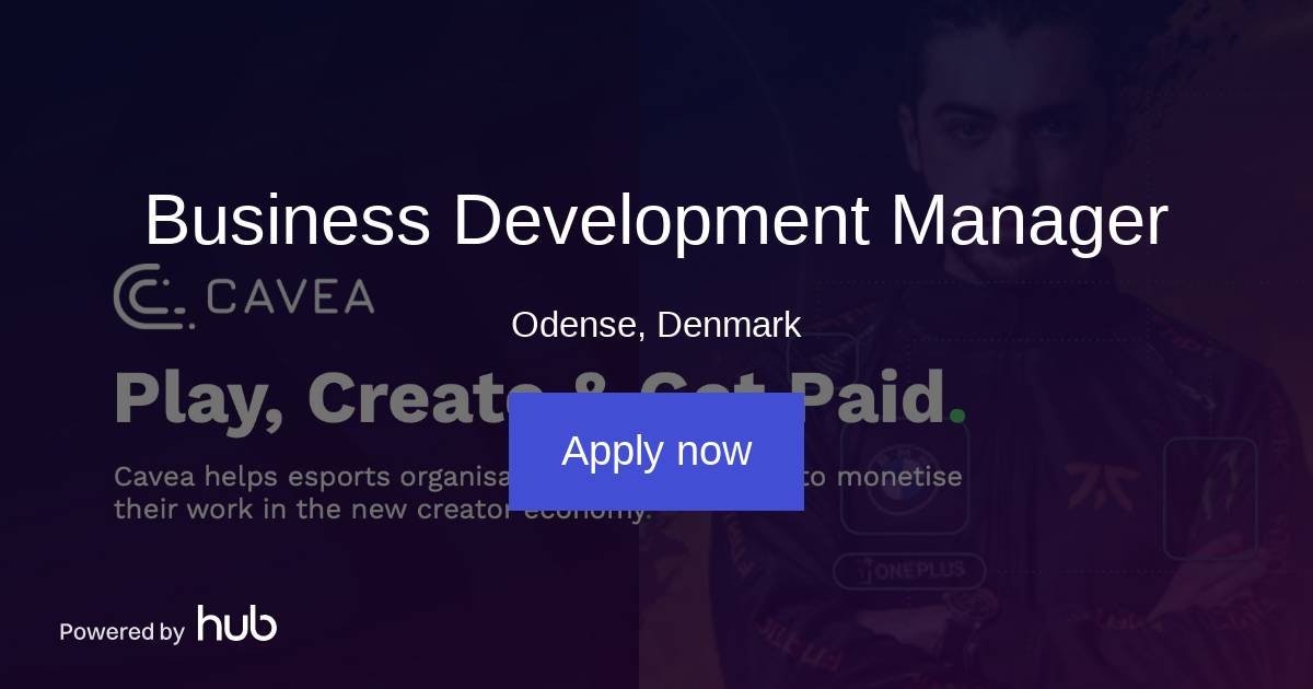 The Hub | Business Development Manager | CAVEA Technologies Group ApS