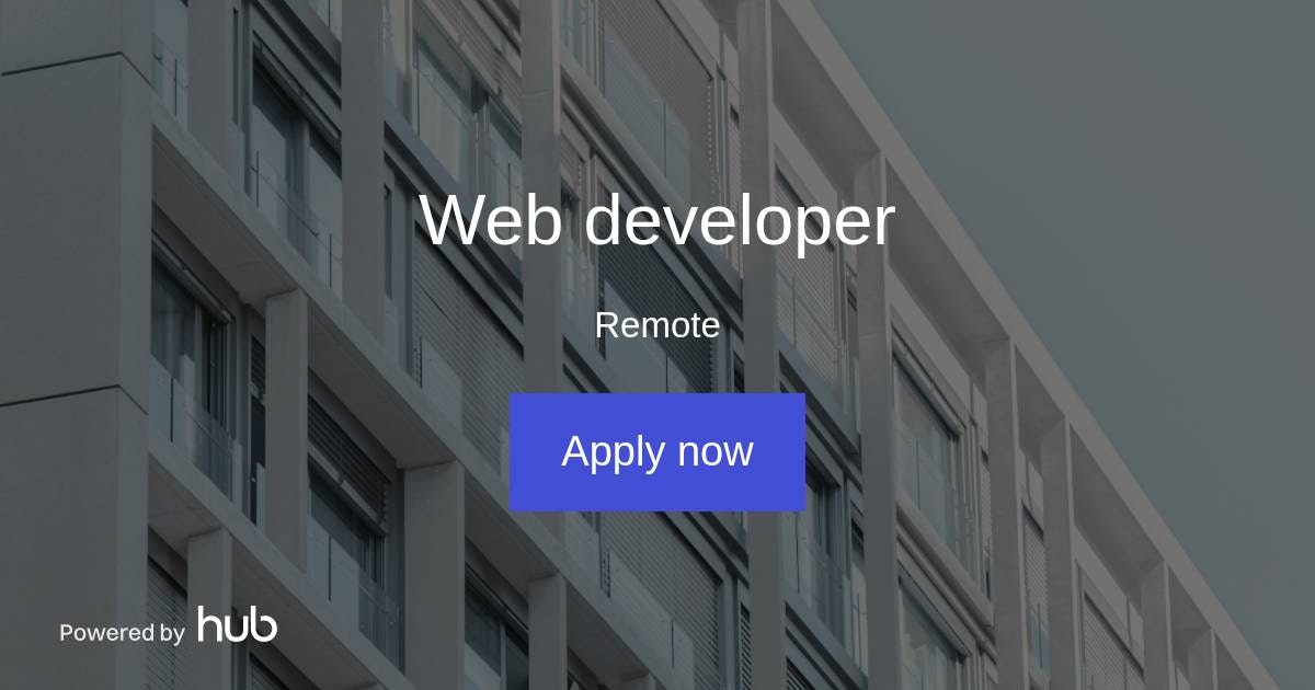 The Hub | Web developer | ProppU