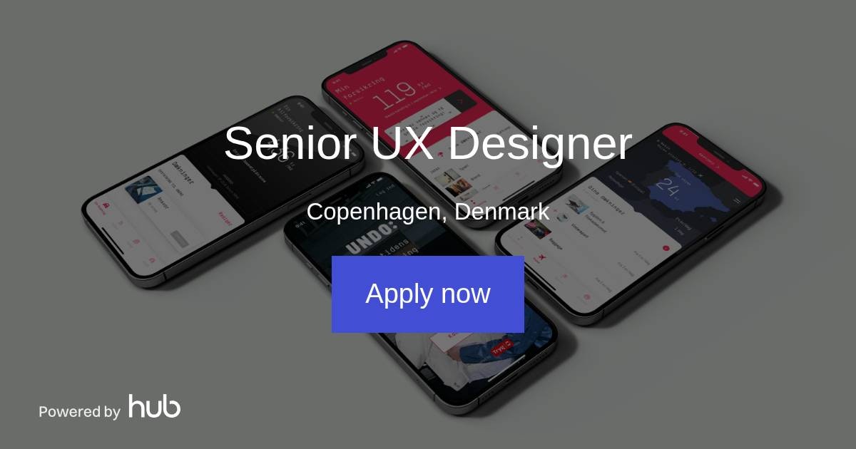 The Hub | Senior UX Designer | Undo