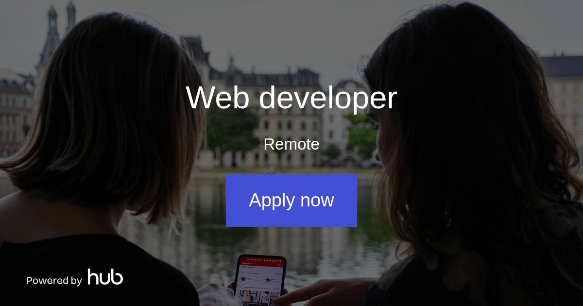 The Hub | Web developer | Roomkast
