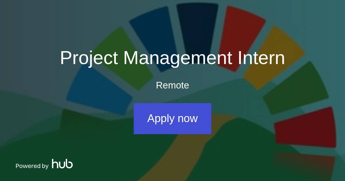 The Hub | Project Management Intern | Humanitrack