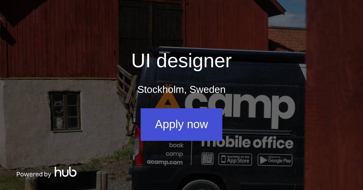 The Hub | UI designer | Acamp