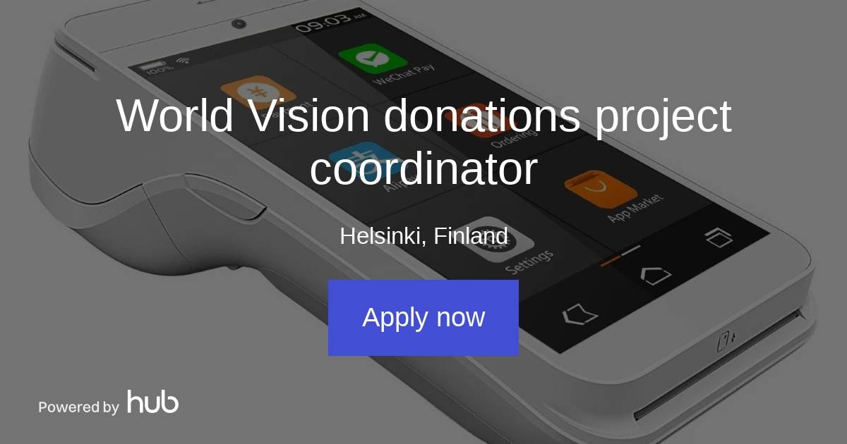 The Hub | World Vision donations project coordinator | Palofy Analytics