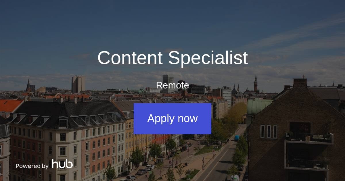 The Hub | Content Specialist | Heyhack