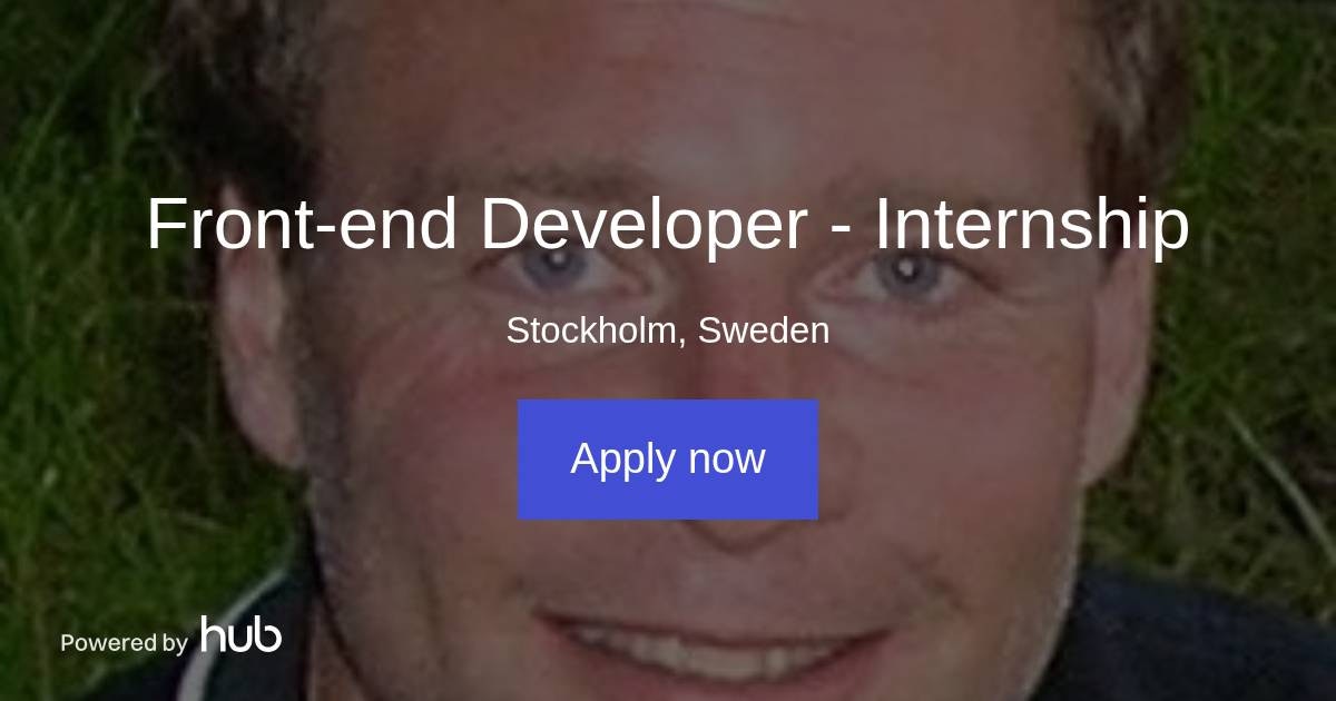 The Hub | Front-end Developer - Internship | LOOP