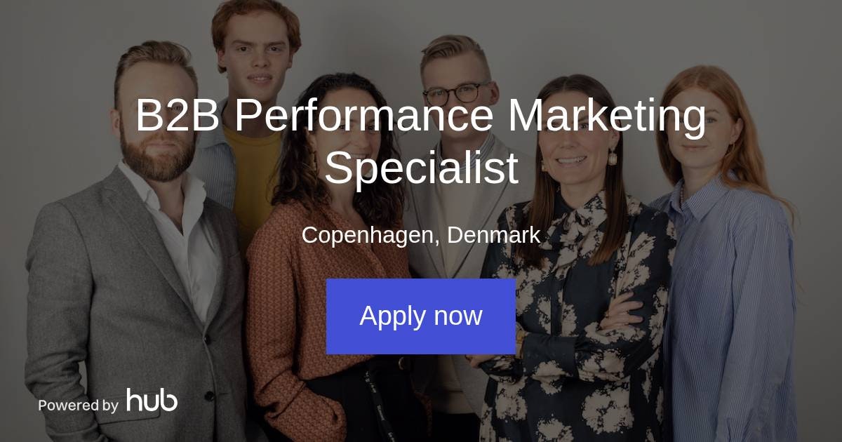 The Hub | B2B Performance Marketing Specialist | Helion B2B