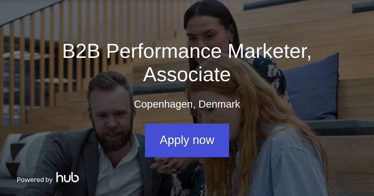 The Hub | B2B Performance Marketer, Associate | Helion B2B