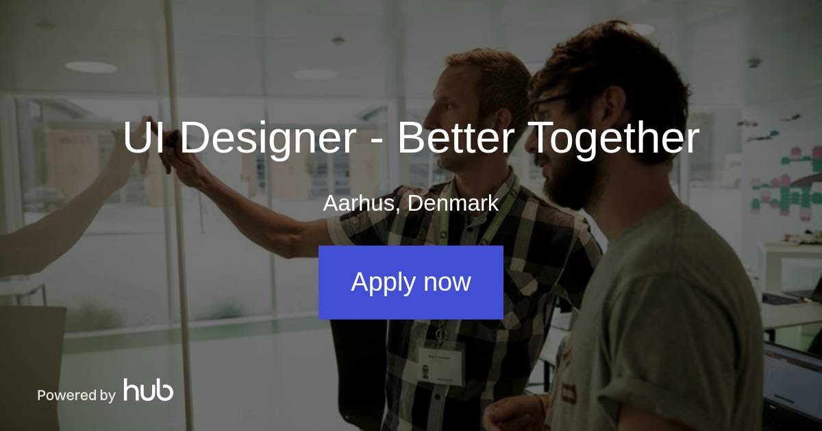 The Hub | UI Designer - Better Together | UNIwise