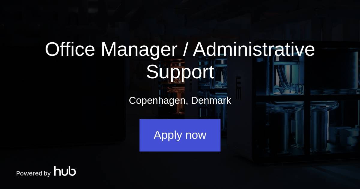 The Hub | Office Manager / Administrative Support | Energy Machines